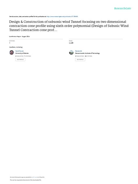 Windtunneldesign Pdf Pdf Wind Tunnel Computational Fluid Dynamics