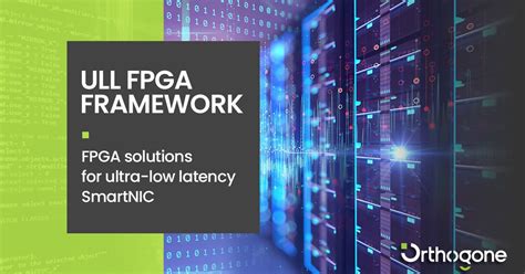 Orthogone Technologies Inc On Linkedin Fintech Ultralowlatency Fpga
