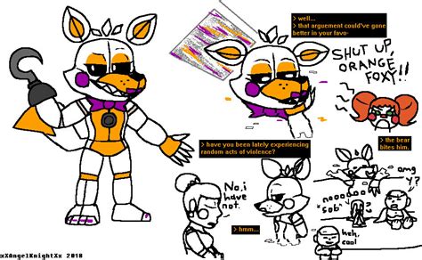 Fnaf Sl Lolbit Reference By Xxangelknightxx On Deviantart