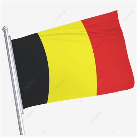 벨기에의 국기 깃발 벨기에 흔들며 Png 일러스트 및 Psd 이미지 무료 다운로드 Pngtree