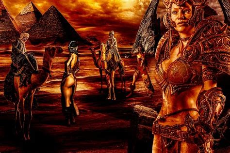 Download Women Warrior Camel Royalty Free Stock Illustration Image Pixabay