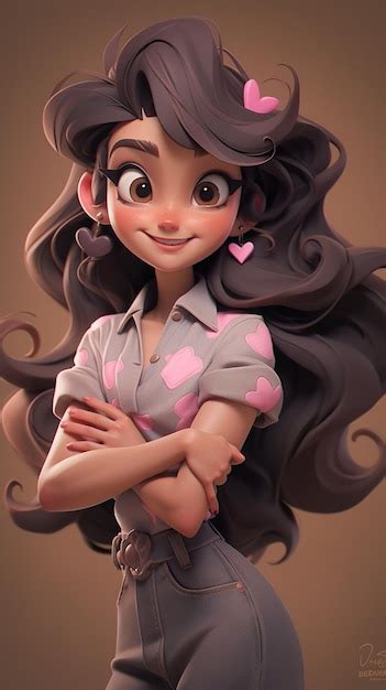 Free Ai Image Girl Mascot