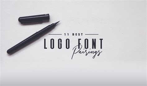 My Favorite Font Pairings For Logo Design Logos By Nick
