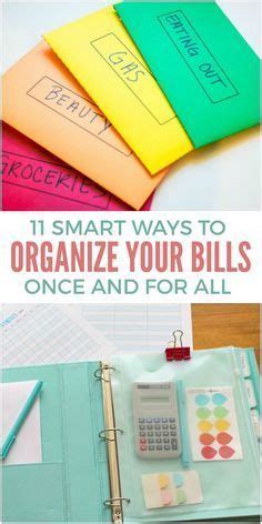 Ways To Organize Your Bills Once And For All Artofit