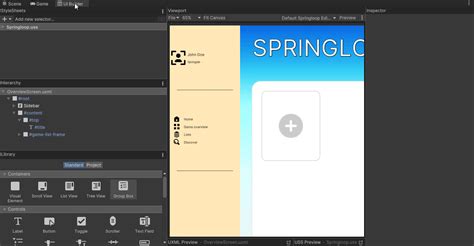Root Not Applied When Set In The Ui Builder Unity Engine Unity Discussions