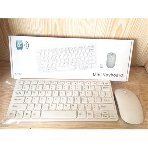 Km901 Keyboard Mouse Combo 2 4g Wireless 78 Key Mini Keyboard And Mouse Set