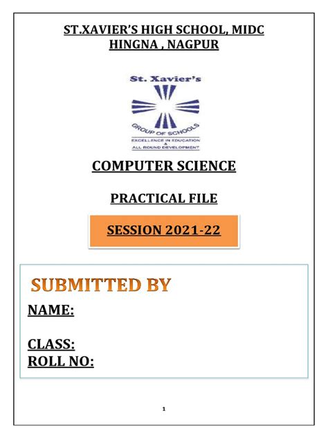 Xii Cs Practical Record Pdf Subroutine Text File