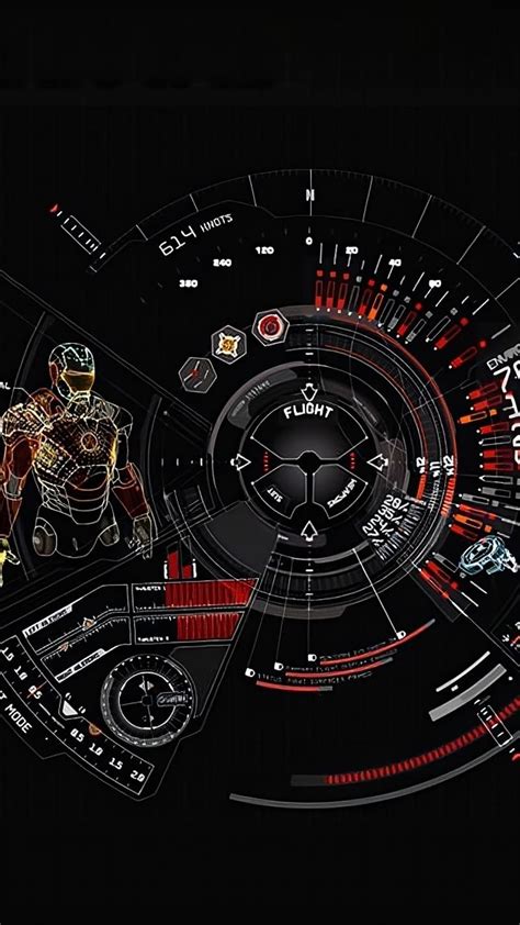 jarvis iron man iphone wallpaper