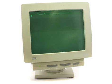 Wyse Wy 55 13 Terminal Green Screen 901237 01 No Keyboard