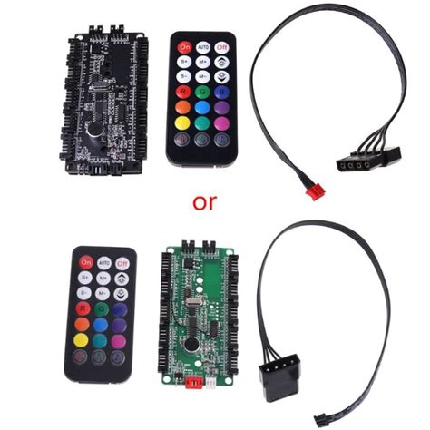 Remote Control Panel RGB Interface LED Fan External Hub Connector Controller 21 Keys Lazada PH