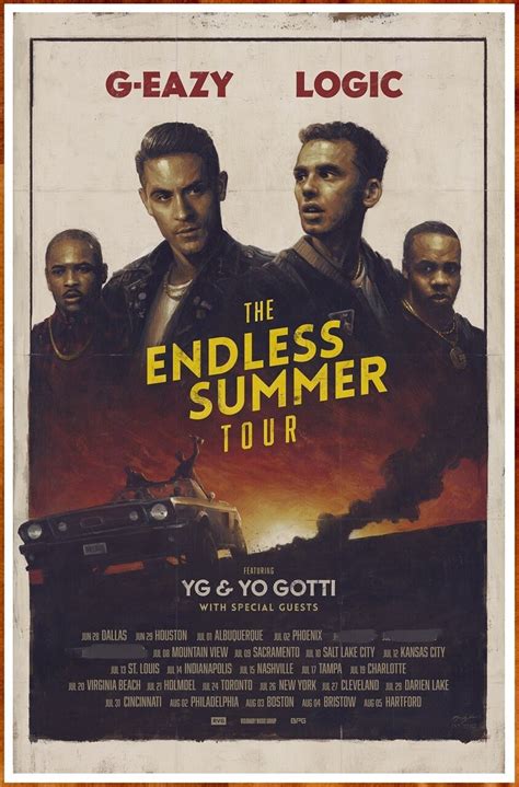 Poster G Eazy G Eazy Limited Edition Autographed Vip Package Poster