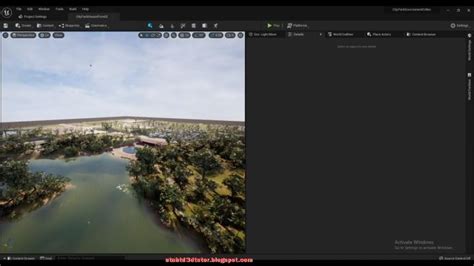 คอร์สออนไลน์ สอน unreal engine landscape course online ปูพื้นฐาน เจาะ