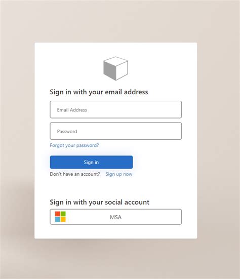 How Do I Allow A Sign Up Option For Local Accounts In A Multi Tenant