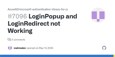 Loginpopup And Loginredirect Not Working · Issue 7096 · Azureadmicrosoft Authentication