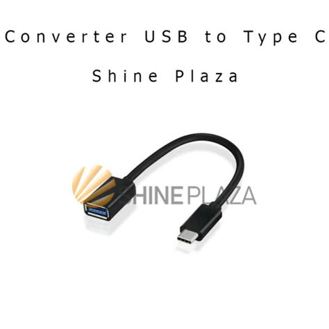 Jual Konektor Otg Usb To Tipe C Adapter Converter Connector Type C Murah Kota Bandung