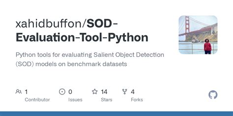 Github Xahidbuffon Sod Evaluation Tool Python Python Tools For