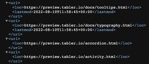 BUG Lastmod Not Generated For Pages In Sitemap Xml Issue 1210