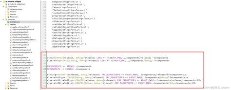 qt界面篇：windows环境下qt material widget开源库的编译 csdn博客