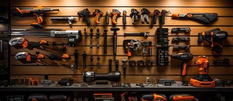 Display Of Various Types Of Hardware In The Shop Premium Ai Generated
