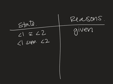 use the given flowchart proof to write a two column proof given ∠1 ≅∠