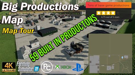 Big Productions Map Map Tour Farming Simulator 22 Youtube