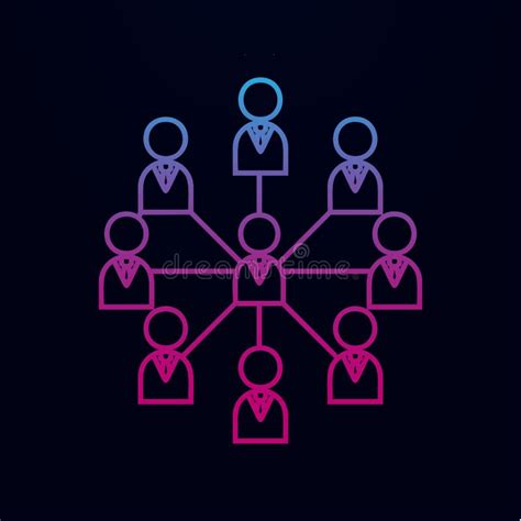 Social Network Line Nolan Icon Simple Thin Line Outline Vector Of Team Work Icons For Ui And