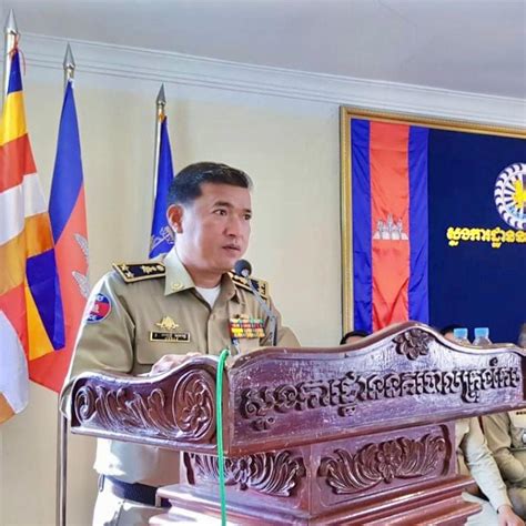 ឧត្តមសេនីយ៍ទោ សម្បត្តិ សុធារដ្ឋ ស្នងការនគរបាលខេត្តកែប