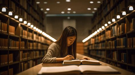 도서관 테이블에서 공부하는 사람 도서관에서 공부하는 젊은 여성 사진 제공 주오공과대학 어학원 고화질 사진 사진 배경 일러스트 및 사진 무료 다운로드 Pngtree