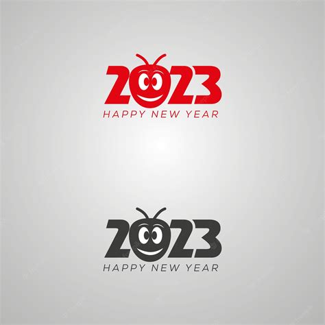 Premium Vector Happy New Year 2023 Text Design