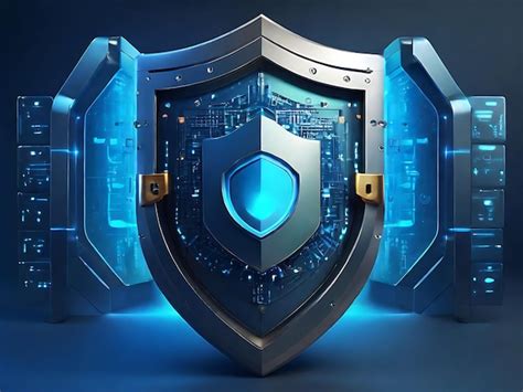 Comprehensive Digital And Cyber Security Encryption Shield Data Protection And Network Security