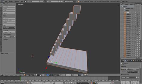 Python Bisect Mesh Into N Parts Without Separate Loose Blender