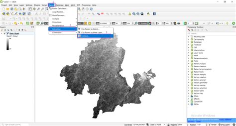 How To Generate Contour From Dem In Qgis Map Adda