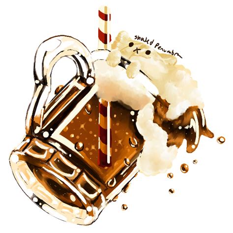Root Beer Float Sticker By Shadedpenumbra On Deviantart