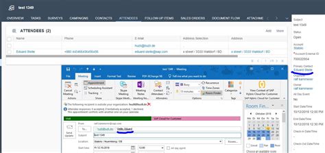 C4c Server Side Integration With Microsoft Outlook Sap Community