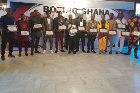 Joseph Commey And Abigail Quartey Honoured At Boxing Ghana Awards 2024