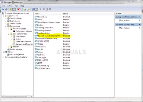 Fix Session Microsoft Security Client Oobe Stopped Error Xc D