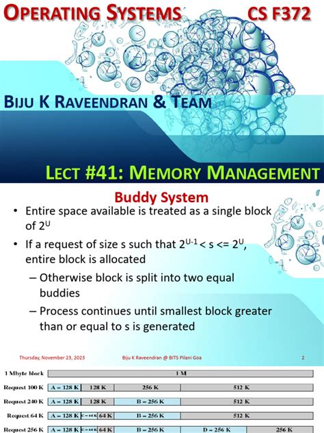 lect 41 memorymanagement pdf computer memory operating system