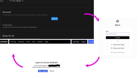 Cannot Log Into Cursor On Ide Bug Reports Cursor Community Forum