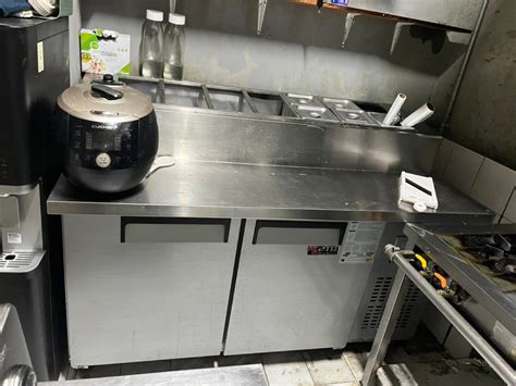 업소용 토핑냉장고 피자냉장고 샐 당근 중고거래