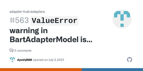 `valueerror` Warning In Bartadaptermodel Is Unnecessary For Sequence
