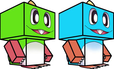 Bub And Bob Bubble Bobble By Zienaxd On Deviantart