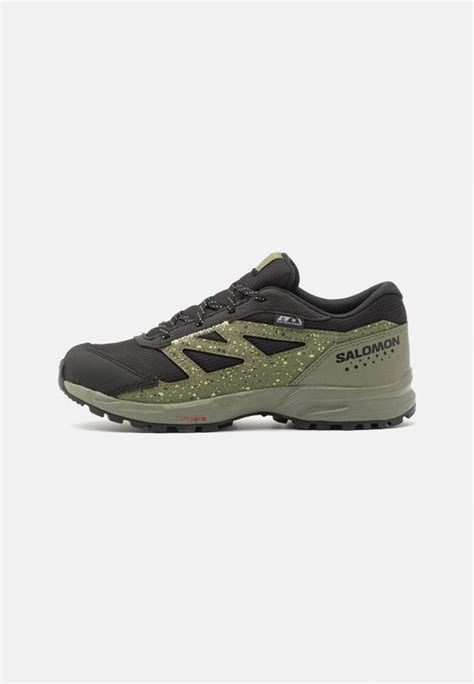 Salomon PATROL PLAY JUNIOR UNISEX - Hikingschuh - blue print/white ...
