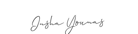 70 Insha Younas Name Signature Style Ideas Excellent Online Autograph