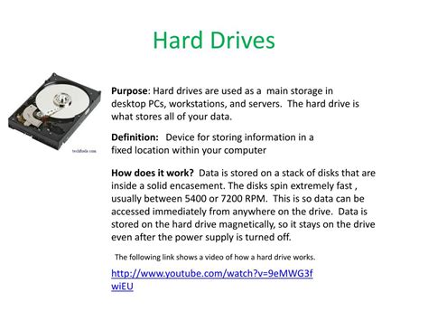 PPT Hard Drives Aka Hard Disk Drives PowerPoint Presentation Free Download ID