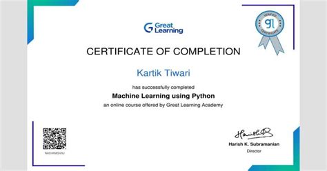 Kartik Tiwari On Linkedin Kartik Tiwari Successfully Completed Machine