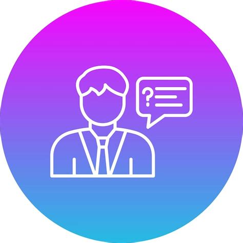 Premium Vector Client Icon