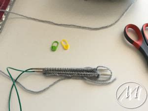 Knitted Yoga Socks Using Magic Loop Michaeli Marler