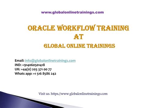 Ppt Oracle Workflow Ppt Online Powerpoint Presentation Free Download