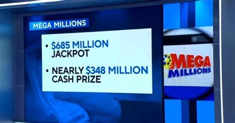 Mega Millions Jackpot Hits 685 Million Cbs News