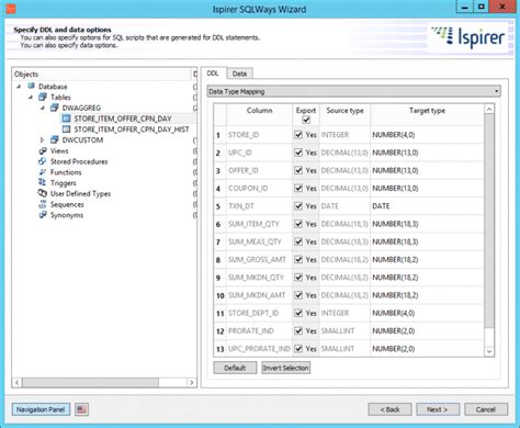 Local Data Type Mapping Ispirer Knowledge Base